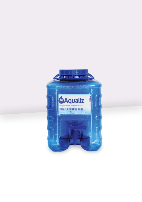 10 Litre Blue Square Water Container – Aqualizwatershop