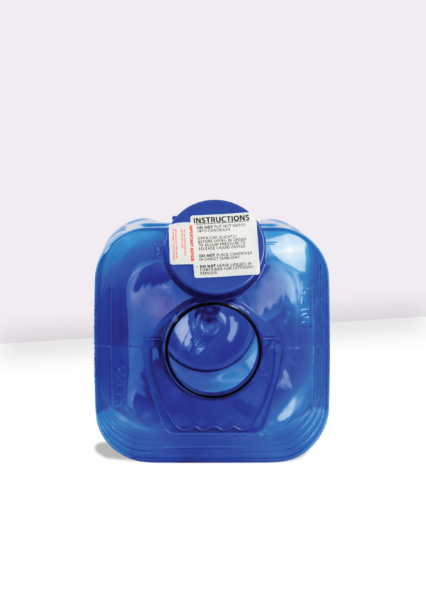 20 Litre Blue Square Water Container – Aqualizwatershop