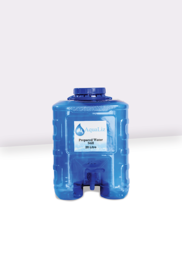 20 Litre Blue Square Water Container – Aqualizwatershop